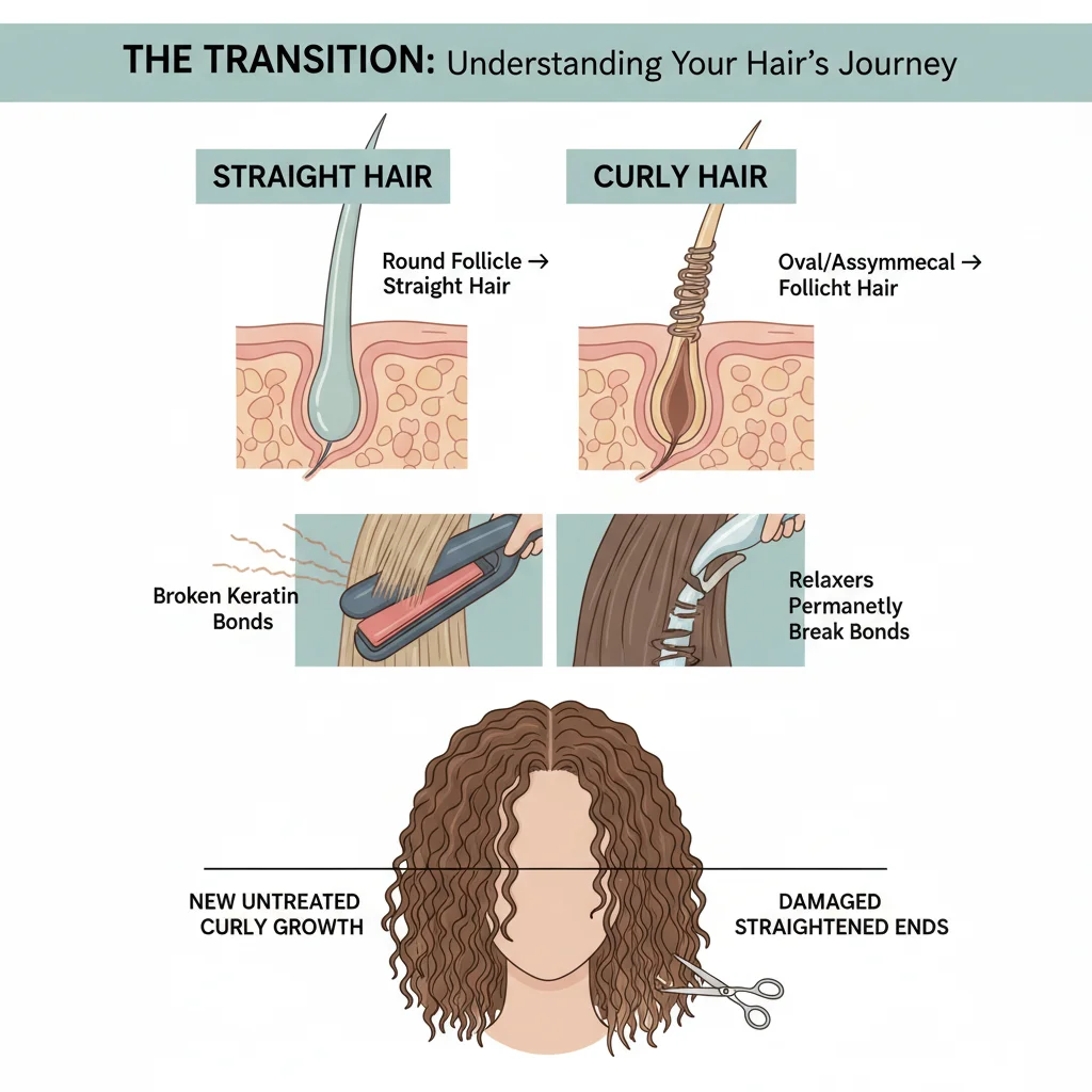 From Straightened Hair to Natural Curls: A Full Guide